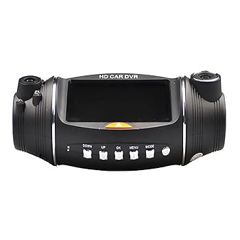 【中古】【未使用】ドライビングレコーダー デュアルレンズドライビングレコーダー GPS ドライビングレコーダー超広角ナイトビジョンを追跡します 広角ドライブレコーダー (色 : Black, Size : One size)【メーカー名】【...