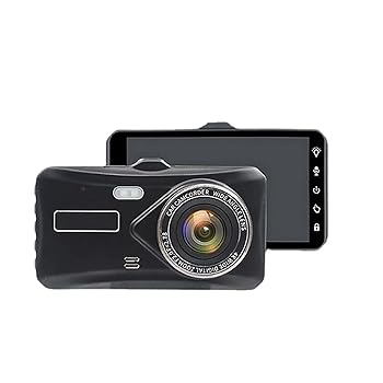 【中古】フロントとリアのダッシュカム、4インチIPSスクリーン付き車用ドライブレコーダー、1080PダッシュボードカメラとフルHD 170°広角カメラ、24時間駐車監視、取り付け簡単、車、タクシー用【メーカー名】【メーカー型番】【ブランド名...