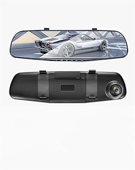 【中古】ドライブレコーダー 4.3インチ ダッシュカム 車 DVR 24H HD 1080P ダッシュカメラ デュアルレンズビデオレコーダー 1080P ダッシュカムミラー ドライブレコーダー ドラレコ (サイズ : 32g)【メーカー名】...