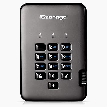 【中古】iStorage diskAshur PRO2 SSD 安全なポータブルソリッドステートドライブ - FIPSレベル2認定 - パスワード保護、ほこりや耐水性、ポータブル、軍用グレードのハードウェア暗号化 (512GB)【メーカー名...