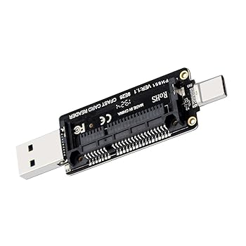 【中古】Xiwa USB3.0 USB-C Type-C to CFast2.0カードアダプターPCBACFastカードリーダー（デスクトップラップトップ用）【メーカー名】【メーカー型番】【ブランド名】xiwai 外付メモリカードリーダー,...