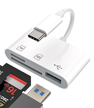 【中古】【未使用】タイプc USB 変換アダプターUSB C to USB-A マイクロsd SDカードリーダー(3 in 1)type c アダプタOTG 3.0ケーブルThunderbolt 4 プラグコネクタMicro SDフラッシュ...