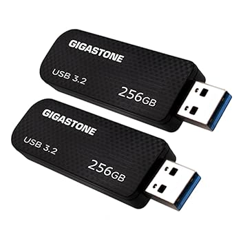【中古】Gigastone Z30 USBメモリ 256GB USB 3.2 Gen1 高速 急速メモリ スティック キャップレス USB 2.0/3.0/3.1対応 2個セット 2-Pack【メーカー名】【メーカー型番】【ブランド名】Gi...