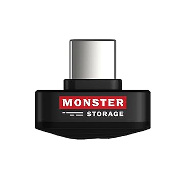 【中古】Monster Storage PicoGo 超小型外付けSSD 128GB USB3.2 Gen1 Type-C 直挿し 最大読出450 MB/s・書込400 MB/s わずか2.8 g【メーカー名】【メーカー型番】【ブランド名】...