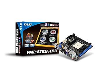【中古】MSI AMD Trinity対応ITXマザーボード FM2-A75IA-E53 日本正規代理店品 MB1935【メーカー名】【メーカー型番】【ブランド名】MSI マザーボード, CFD販売 メモリとマザーボードを同時購入で500円...