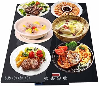 【中古】【未使用】食品およびプレートウォーマートレイ、300W電気フードウォーマープレート強化ガラスウォーミングトレイタッチパネル調節可能な温度、ビュッフェパーティーに適しています【メーカー名】【メーカー型番】【ブランド名】BATLAM ホ...