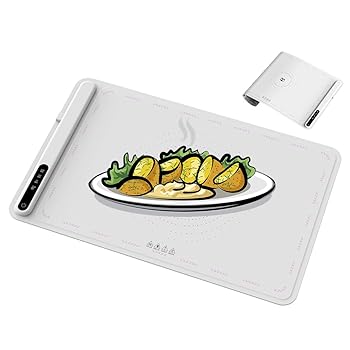 【中古】折りたたみ食品温めパッド、ポータブル電気食品温めトレイ、ナノコーティングされたシリコン、3ギア温度調節可能な食品ウォーマープレート、防水性と耐油性、お手入れが簡単【メーカー名】【メーカー型番】【ブランド名】HYQNG ホットプレート...