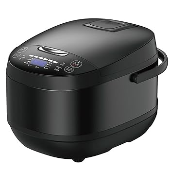 【中古】東京Deco 多機能炊飯器 10合 マイコン式 ブラック 極厚釜 一升 8種類の充実のメニュー(白米・無洗米・玄米・お粥・炊きこみご飯・スチーム調理・雑穀米・再加熱) 便利な取っ手付き 24時間保温 予約機能 一人暮らし サポート ...