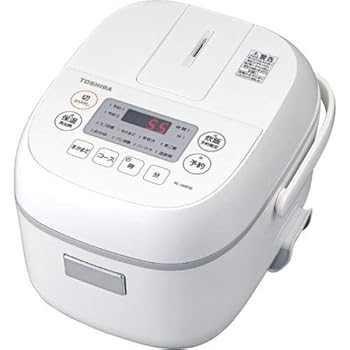 【中古】TOSHIBA マイコンジャー炊飯器 (3合炊き) ホワイト RC-5MFM-W【メーカー名】【メーカー型番】【ブランド名】東芝(TOSHIBA) 炊飯器, PB_Home&Kitchen_9999, キッチン家電, ?3.5合(マ...