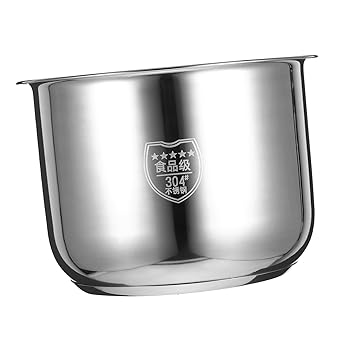 【中古】【未使用】DOITOOL ステンレス スチール 内釜 炊飯器 鍋、 取替え用 炊飯器 鍋 スロー用 炊飯器 (3 リットル)【メーカー名】【メーカー型番】【ブランド名】DOITOOL 炊飯器, キッチン家電, Autumn_Rice...