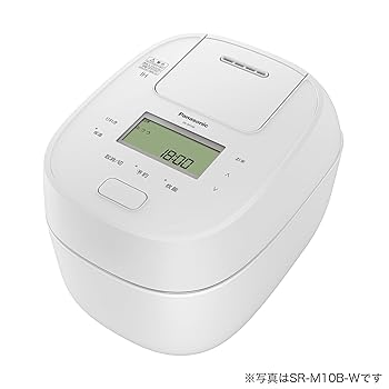【中古】パナソニック 炊飯器 1升 急減圧バルブ おどり炊き 全面発熱5段IH式 ホワイト SR-M18B-W【メーカー名】【メーカー型番】【ブランド名】パナソニック(Panasonic) 炊飯器, キッチン家電, Panasonic-HA...