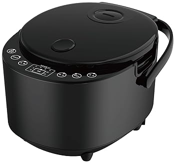 【中古】【未使用】多機能炊飯器 5合炊き マイコン式 ブラック 2〜4人用 極厚釜 5種類の充実のメニュー(白米 早炊き 無洗米 玄米 おかゆ) 予約機能 12時間保温 着脱式 丸洗い可能 一人暮らし 調理鍋 炊飯器 炊飯ジャー d000【...