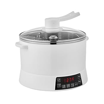 【中古】Iuseike 多機能炊飯器 家庭用炊飯器 健康ポット自動ライススープ分離 リフティングポット 調理ケトル 3L/4L大容量 3~5人用 1500W 省エネ 急速調理 110V プリセット機能 自動保温 持ち運び便利 白米/玄米/お...