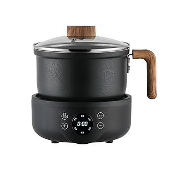 【中古】[Arklove]【多機能家用電煮鍋】FM-一人食分体式電煮鍋、温度調整、手軽に料理できる分離式、学生や一人暮らし向け、110V電源対応【メーカー名】【メーカー型番】【ブランド名】Arklove 炊飯器, キッチン家電, Autum...