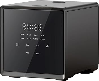 【中古】炊飯器 4合 二人暮らし 3.0mm厚釜 低温調理 炊き分けメニュー6種 保温 予約 玄米 クリーニングモード搭載 ブラック【メーカー名】【メーカー型番】【ブランド名】ノーブランド品 炊飯器, キッチン家電, Autumn_Rice...