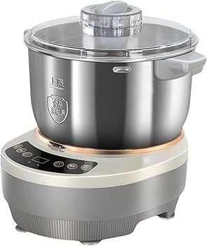 【中古】Amecke電動パンこねき機【発酵機能付き/25-38°C恒温発酵/タイミング機能付き】家庭用パンこね機 5L/7L110V パンマシン 生地こね/発酵 ステンレスポットファンブレード パン 生地 ジャム 米粉パン ピザ 餅つき機 ...