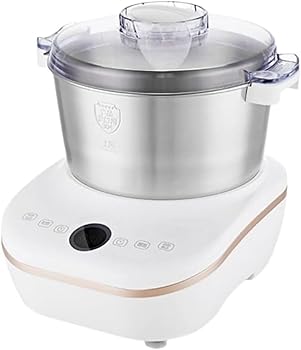 【中古】【未使用】電動 パンこね機 家庭用パンニーダー 生地こね・発酵 ステンレスポット 大容量シェフ機械 蒸しパン製造機 自動生地発酵機 110V パン/お菓子/ピザ/パスタ/うどん/餃子生地作り 家庭で簡単に使用できます使いやすい 家庭...