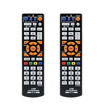 【中古】2個セット L336 学習リモコン テレビ マルチAVリモコン 多機能 テレビ TV CBL STB DVD リモートコントロール リモートコントローラー 純粋な学習 リモートコマンダー IRリモコン 学習機能 (2個セット)【メー...