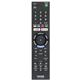 【中古】XINFUTE RMT-TX300U交換用 Sony TVリモコン Netflix KD-55X720E KD-49X720E KD-43X720E KD-49X700E KD-43X700E KD-55X700E KD-60X69...