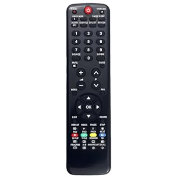 【中古】HTR-D06A 交換用リモコン Haier TV LE22Z6 LE24C600 LE24Z6 LET22T1000HF LET24T1000HF LET26T1000HF LET32D10HF LET32T1000HFM LET...