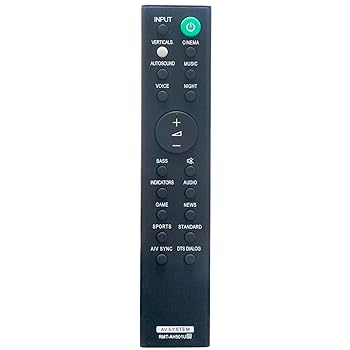 【中古】XINFUTE RMT-AH501U交換用 Sony Soundbar System Remote Control HT-X8500 HTX8500用【メーカー名】【メーカー型番】【ブランド名】XINFUTE AV・テレビリモコン,...
