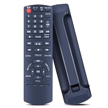 【中古】CLVIZCXOM N2QAYB001100 for Panasonic パナソニックホームオーディオコンポリモコン SC-PMX100-S SC-PMX80-S SC-PMX70-S対応 N2QAYB001021の後継品【メーカー...