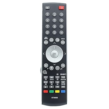 【中古】CT-8003 リモコン 交換用 東芝 TV 40CV550A 37AV500A 26V500A 32AV500A 37AV500A 42AV500A 42XV600A 46XV600A 52XV600A 32WLT66A 37WL...