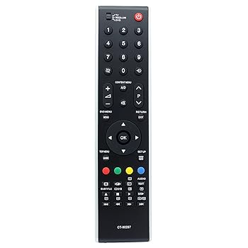 【中古】CT-90287 リモコン 交換用 東芝 TV 19AV505DG 19AV506DG 19AV606 26WL65G 32AV504DG 32AV554DG 32AV555DG 32AV565DG 32CV515DG 32XV50...
