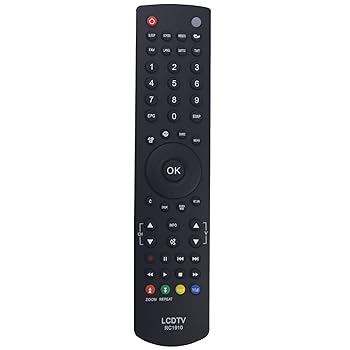 【中古】RC1910 リモコン 交換用 東芝 Luxor Sharp Sanyo LED TV D32151HD 30063114 M16LID709 LC32EL LCD22DV LCD32LX LUX-19-822-COB LUX-19...