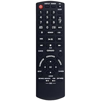 【中古】N2QAYB001094 リモコン 交換用 パナソニック CDステレオシステム B-MAX8000 SA-MAX8000 SA-MAX9000GN SA-MAX9000PU SB-MAX9000GN SA-MAX5000PN SA-...