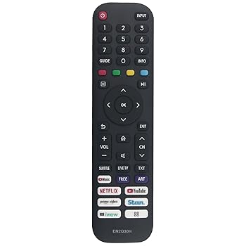 【中古】EN2Q30H 交換用リモコン Hisense TV 65Q7 65SX 70S5 100L5F 100L9G 100L9GSET 100S8 120L5F L5F L9G 43S8 50S8 55S8 65S8 75S8 85S8...