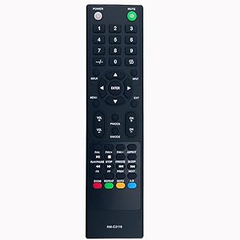 【中古】RM-C3116 RM-C2122 交換用リモコン JVC LED TV STV-LC1617W STV-LC16741WL LT-32N370Z LT-50N530Z STV-LC16740WL LT-48N570A LT-40N...