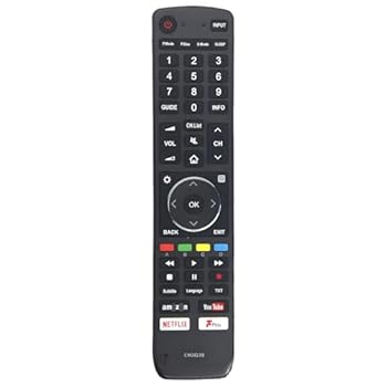 【中古】EN3G39 交換用リモコン Hisense TV H65AE6100UK H43N5700UK H49N5700UK H55N5700UK H43N5300UK H50N5300UK H55N5300UK H65N5300UK H...