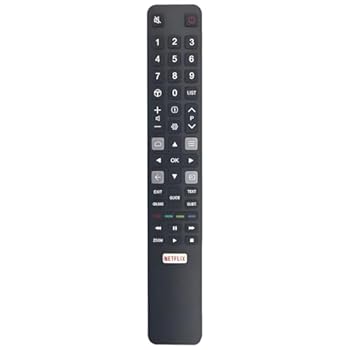 【中古】RC802N YU14 交換用リモコン TCL Smart TV 65C2US 75C2US 43P20US 32S6000S 40S6000FS 43S6000 000FS U65S9906 U43P6006用【メーカー名】【メー...
