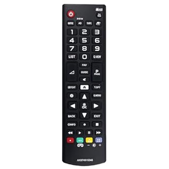 【中古】【未使用】AKB74915346 交換用リモコン LG LCD TV 27MT58 27MT58DF 28MT41 24MT48DG-BZ 28MT41DF-PZ 24MT41DF 24MT48 20MT48DF 24MT41 29...