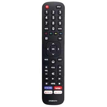 【中古】EN2BI27H 交換用リモコン Hisense Smart TV H50B7300 H50B7500 H55B7100 H55B7120 H55B7300 H55B7500 H65B7100 H65B7300 H65B7500用 ...