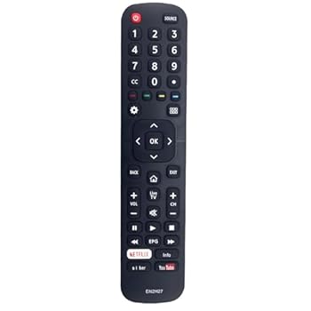 【中古】【未使用】EN2H27 交換用リモコン Hisense TV EN2H27用【メーカー名】【メーカー型番】【ブランド名】Effireli AV・テレビリモコン, 家電 ストア 【商品説明】EN2H27 交換用リモコン Hisense...