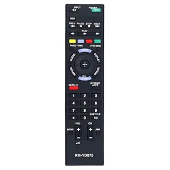 【中古】RM-YD075 交換用リモコン Sony TV KDL-60EX645 KDL-55EX645 KDL-40EX645 KDL-40EX640 KDL-46EX640 KDL-55EX640 KDL-46EX645 KDL-50E...