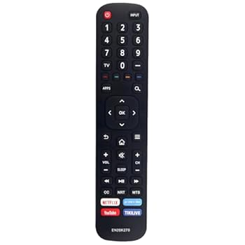 【中古】EN2BK27S 交換用リモコン Hisense TV LC43N7004U LC55N7004U LC50N7004U 65H7709 55H777.0004U 9 50時間 7709 43H7709 40H5509 43A610...