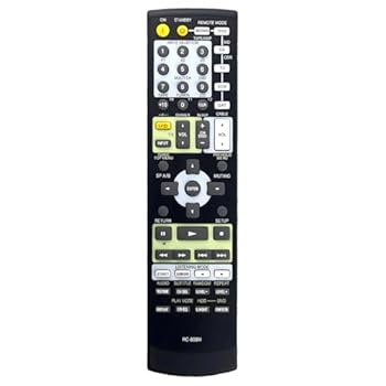 【中古】RC-608M 交換用リモコン Onkyo AVレシーバー HT-R540 HT-S790 SKB-540 SKW-540 SKF-540F SKC-540C SKM-540S HTS790S RC-607M TX-SR503 TX...