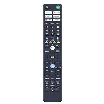 【中古】テレビリモコン RMF-TX400J for SONY ソニー Bravia 用リモコン ブラビアリモコン KJ-43X8500F KJ-49X8500F KJ-55X8500F KJ-65X8500F KJ-75X8500F対応 ...