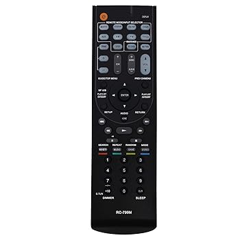 【中古】RC-799M 交換用リモコン 対応機種: Onkyo AVレシーバー HT-R558 HT-R391 HT-R558B HT-S5500 TX-SR309 HT-R591 HT-RC330 HT-RC430 HT-S3500 HT...