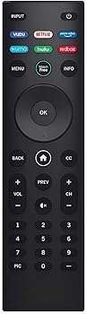 【中古】XRT140 ユニバーサル リモコン 交換用 すべてのVizio スマートテレビ用 APPボタン Vudu Netflix Primevideo Xumo Hulu Redbox ウォッチフリー【メーカー名】【メーカー型番】【ブラン...