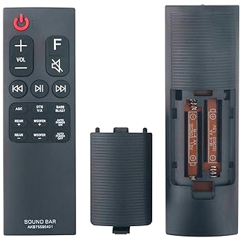 【中古】【未使用】AKB75595401 SoundBar 交換用リモコン LG Soundbar SK5R SK5Y SKM5Y SPK5B-W SPK5BW SPJ4-S S65S3-S SJ4R SPJ4B-Wに対応【メーカー名】【メ...