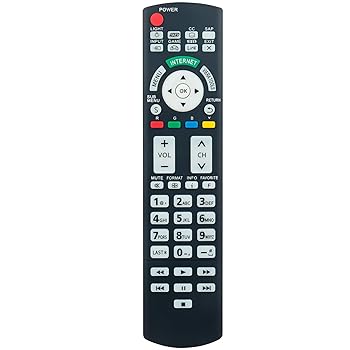 【中古】N2QAYB000571 交換用リモートコマンダー Panasonic TV TC-P50GT30 TC-P55VT30 TC-P65VT30 TC-P65VT30 TC-L37DT30 TC-L32DT30 TC-P55VT30 ...