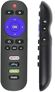 【中古】【未使用】Hulu Netflix Sling Starzアプリショートカットキー付きTCL Roku TV用リモコン【メーカー名】【メーカー型番】【ブランド名】UBay AV・テレビリモコン, ホームエンターテインメント 【商品説...