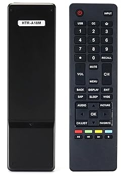 【中古】リモコン HTR-A18M 対応モデル：Haier LCD LED TV LE58F3281 32D3000 LE32M600M20 LE32F32200 LE24M600M80 65d3550 LE39M600M80 40D350...