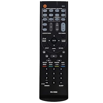 【中古】RC-799M 交換用リモコン Onkyo AVオーディオビデオレシーバー TX-SR313 HT-R391 HT-RC330 HT-S3500 HT-R548 HTR391 HTRC330 HTS3500 HTR548用【メーカー...