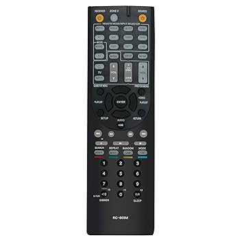 【中古】RC-803M 交換用リモコン オンキョー AVレシーバー TX-NR609 TX-NR609B HT-S7409 HT-S8409 TXNR609 TXNR609B HTS7409 HTS8409用【メーカー名】【メーカー型番】【...