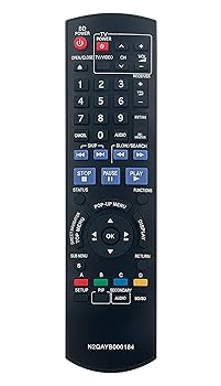 【中古】【未使用】N2QAYB000184 交換用リモコン パナソニック ブルーレイディスクプレーヤー DMP-BD30 DMP-BD35 DMP-BD50 DMP-BD55 DMP-BD50K DMP-BD50PP-K DMP-BD30K...